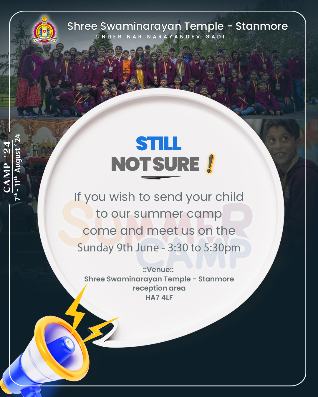 Summer Camp 2024 - Stanmore Temple